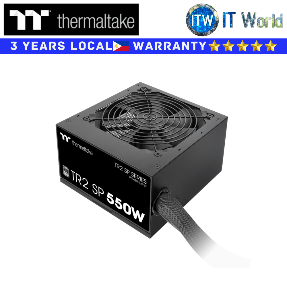 Thermaltake PSU 550 Watts Power Supply Unit TR2 SP Series 550W 80+ White (PS-TRS-0550NNSAWU-P ...