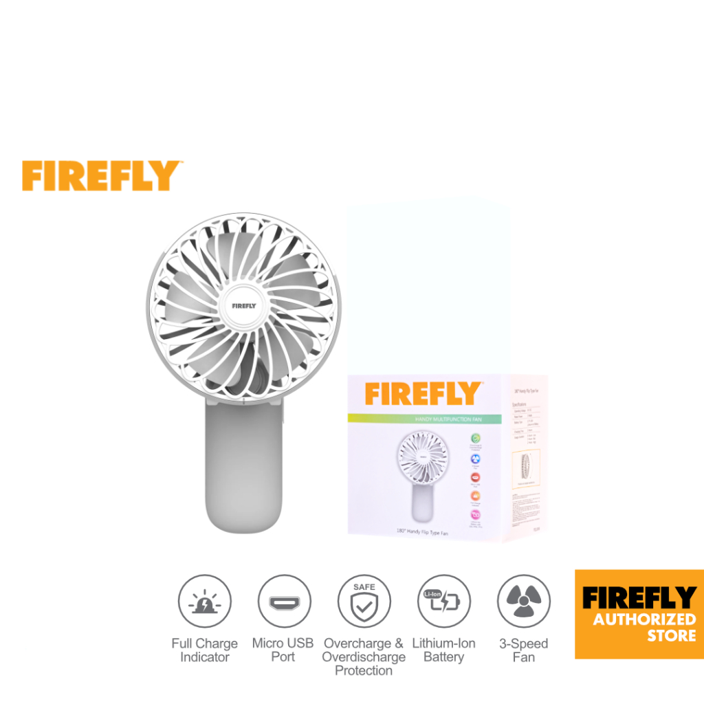 Firefly 180° Handy Flip Type Fan FEL809 | Shopee Philippines