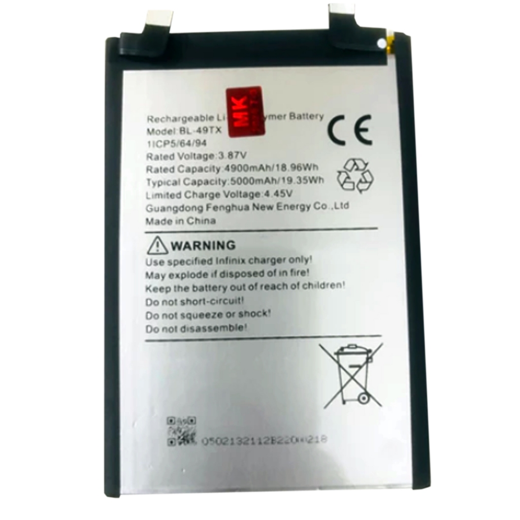 Replacement High Quality Battery for Infinix Note 30 5G BL-49TX BL49TX ...