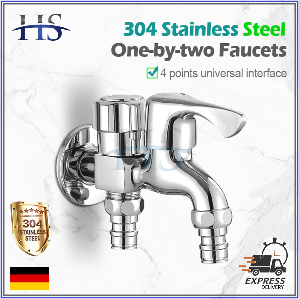 Best Two Way Faucet 304 Stainless Steel Dual Function Tap Faucet ...