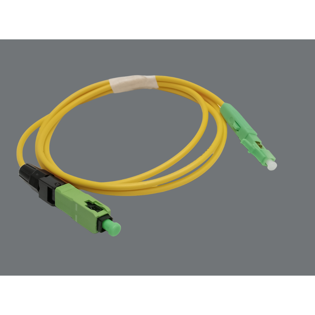 FIBER OPTIC QUICK CONNECTOR LC-APC to SC-APC SINGLE MODE, QUICK CONNECT ...