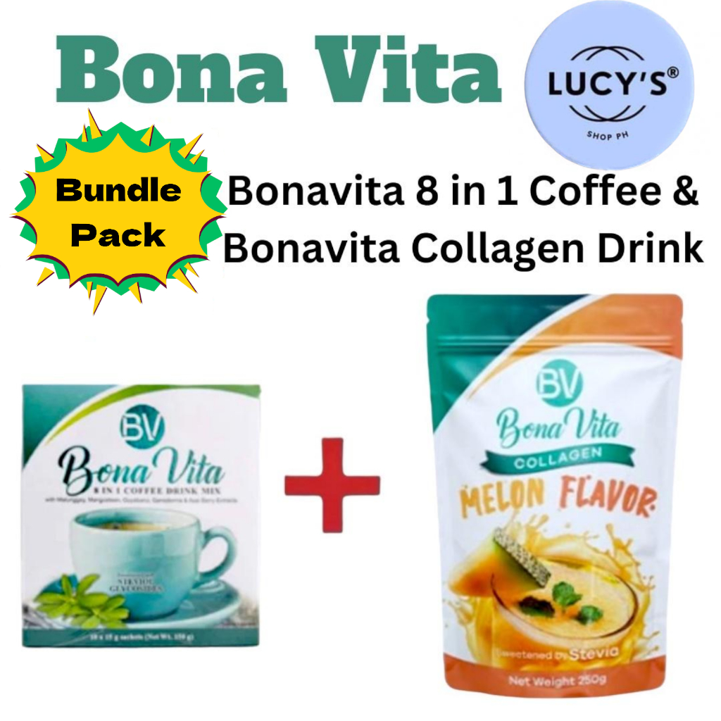 Bonavita BUNDLE PACK ( 1 Box Bonavita 8 in 1 Coffee + 1 Pouch Bonavita ...