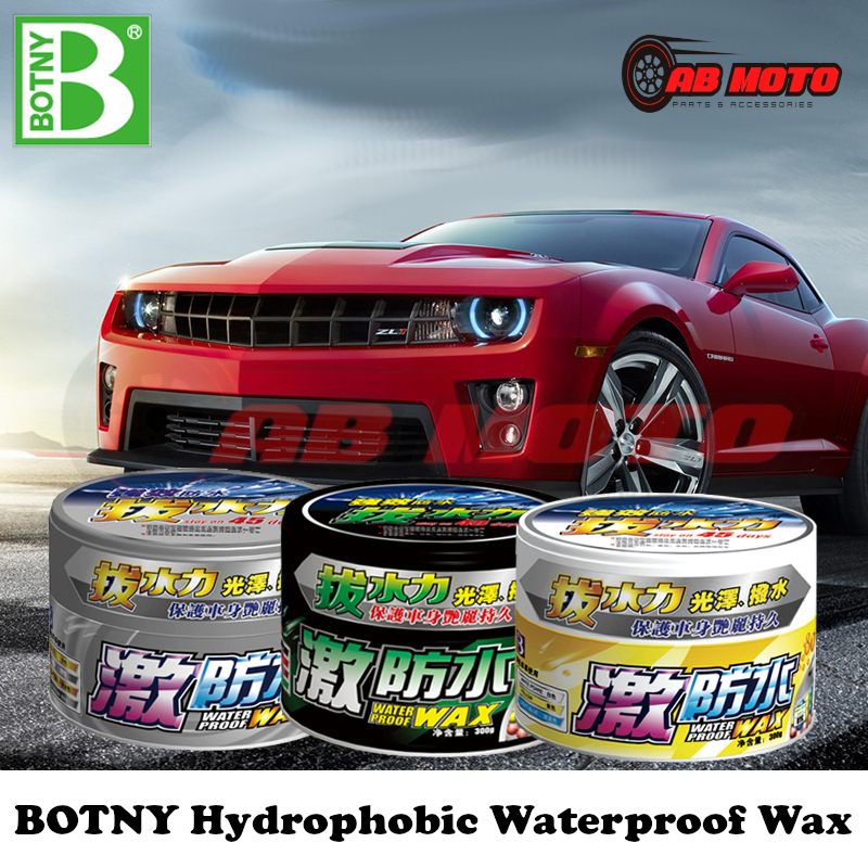 ABmoto ORIGINAL BOTNY Hydrophobic Waterproof Wax Car Wax with FREE ...