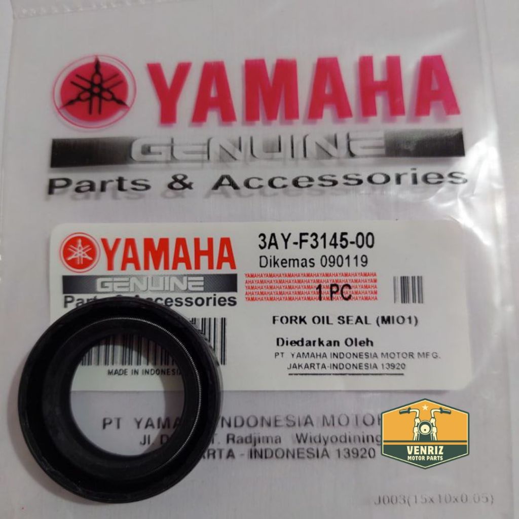 [Genuine PartNo.3AY-F3145-00] FORK / FRONT SHOCK OIL SEAL - Mio 115 ...