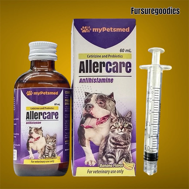 Petsmed Allercare Antihistamine for Pet 60ml | Shopee Philippines
