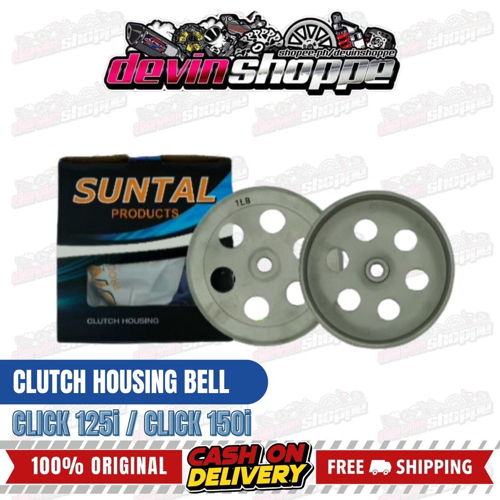 SUNTAL CLUTCH BELL HOUSING FOR CLICK 125I / CLICK 150I | Shopee Philippines