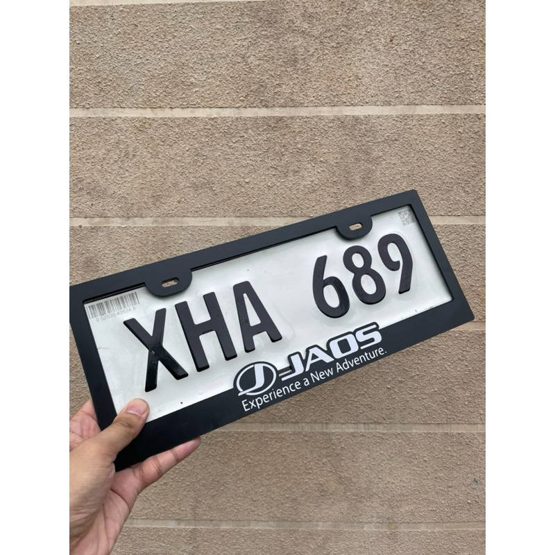 JAOS Car Plate Number Frames | Shopee Philippines
