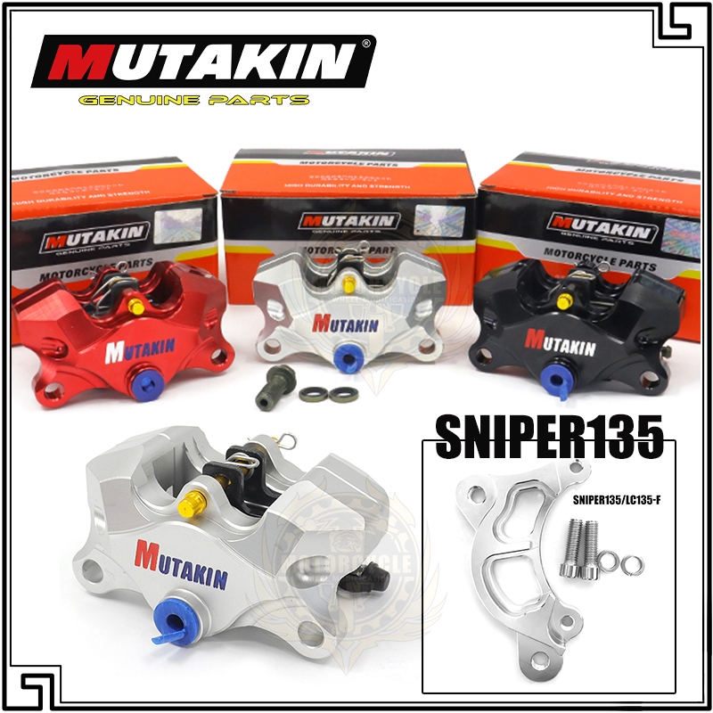 MUTAKIN CNC Caliper 2 Pots For Yamaha Sniper135 Classics /Vega Force ...