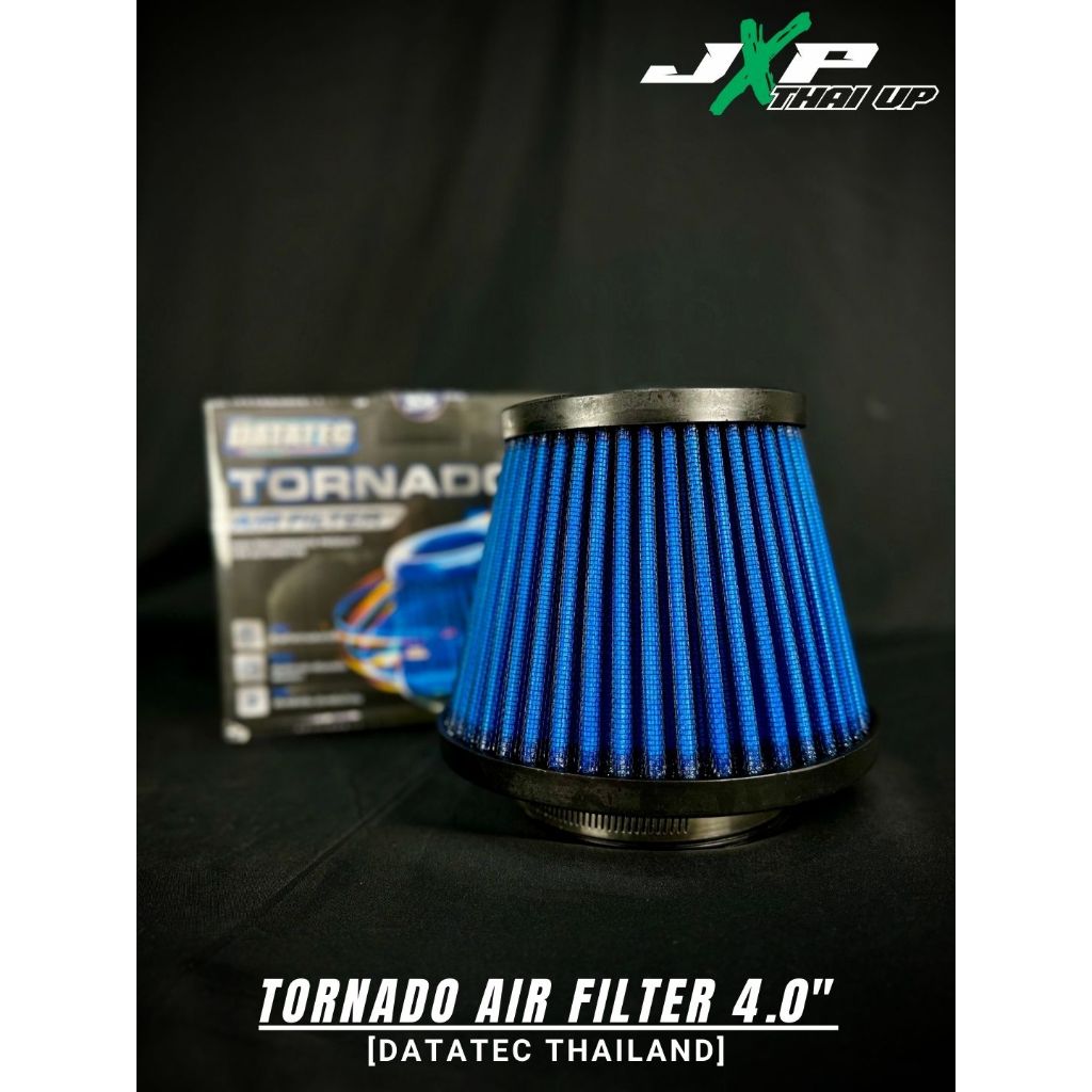 Cone Mushroom Type 4.0" inch Inlet Datatec Tornado Air Filter Made in ...