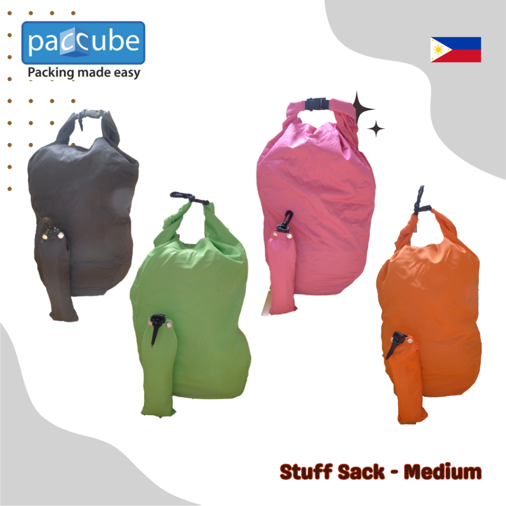 PACCUBE Lightweight Stuff Sack Medium | Laundry Bag | Wash Bag ...