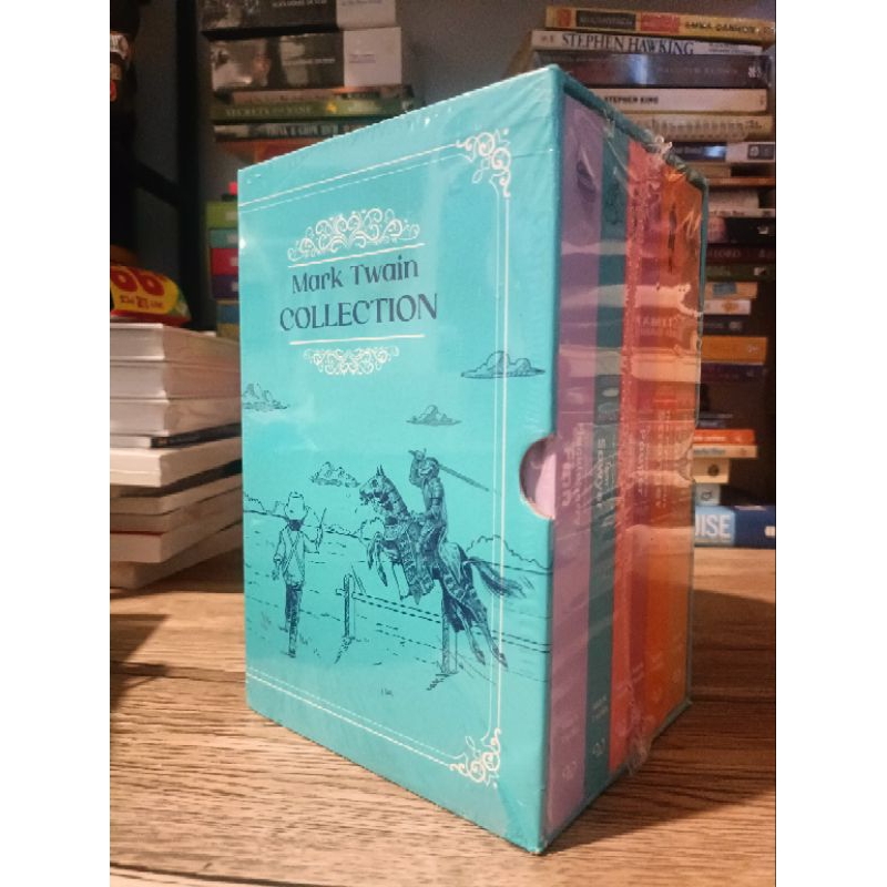 MARK TWAIN COLLECTION (6 BOOKS BOXED SET/ DELUXE HARDCOVER) | Shopee ...