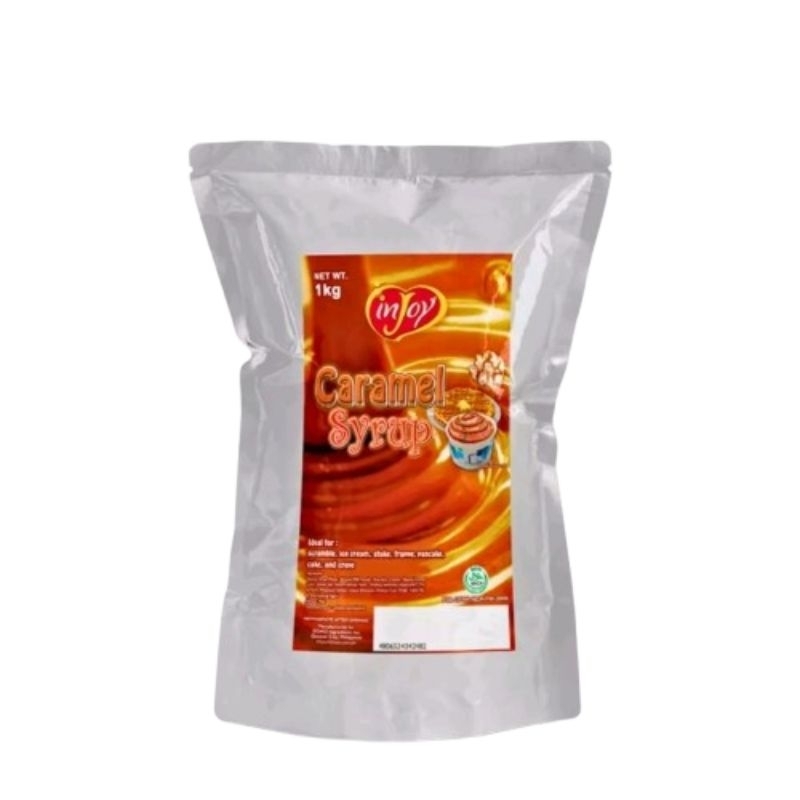 Injoy Caramel Syrup 1kg Pouch | Shopee Philippines