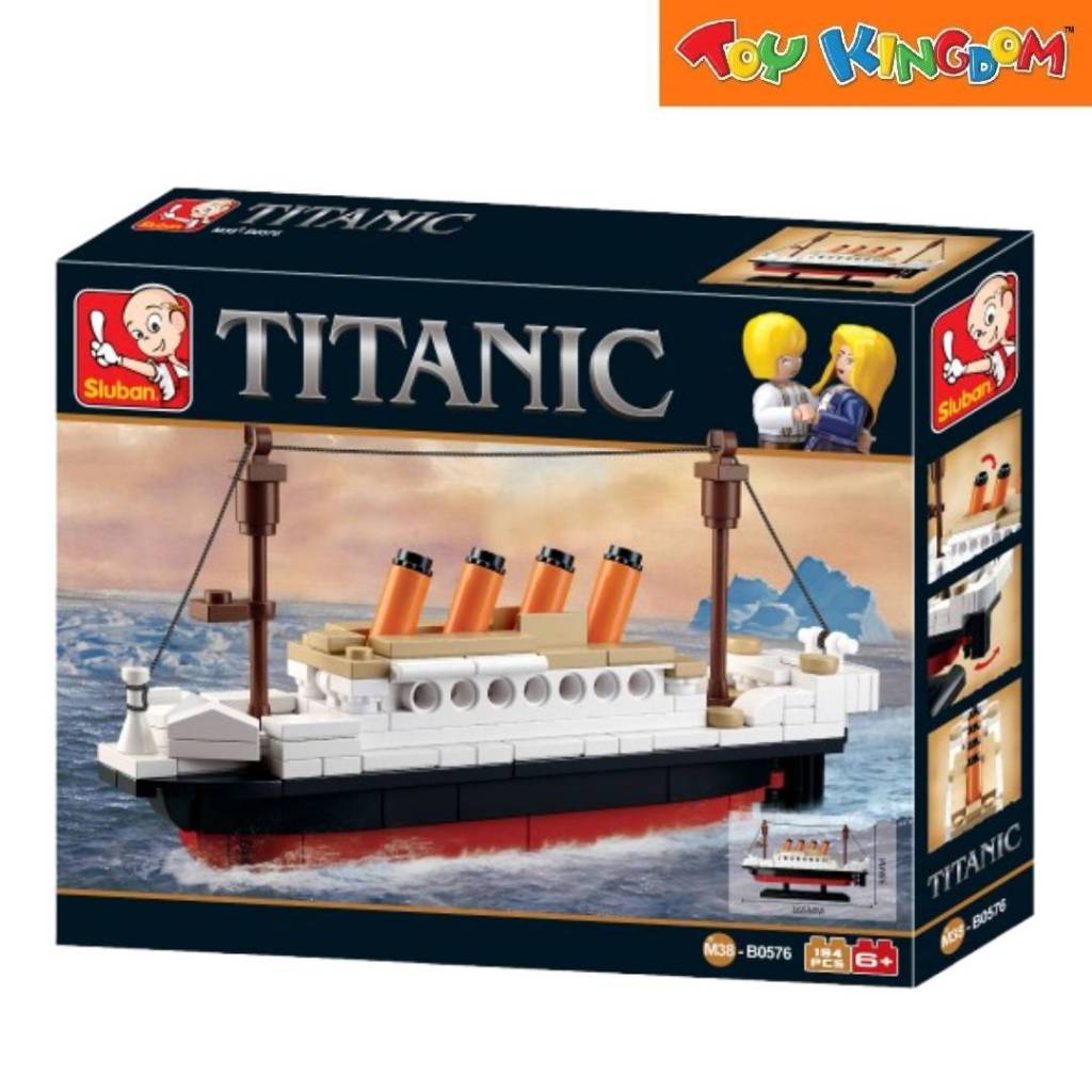 Sluban Titanic 194pcs Small Bricks Set | Shopee Philippines