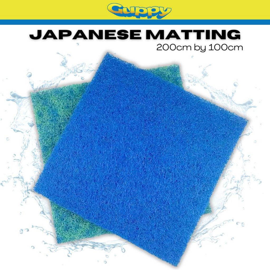Aquarium Tank Japanese Koi Matting Big Uncut Pad Roll 200cm by 100cm ...