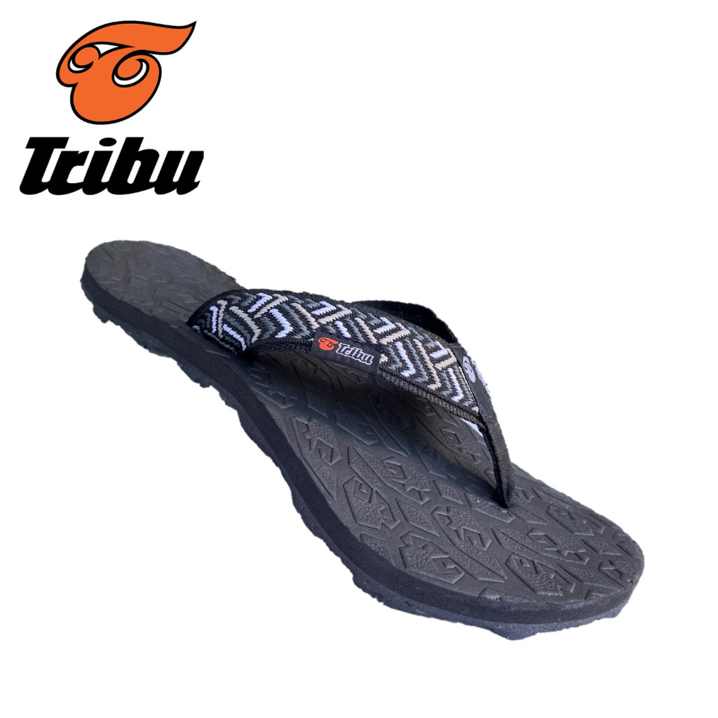 Tribu Palaui 304 Gray/Black Outdoor Slippers for Men & Women | Shopee ...