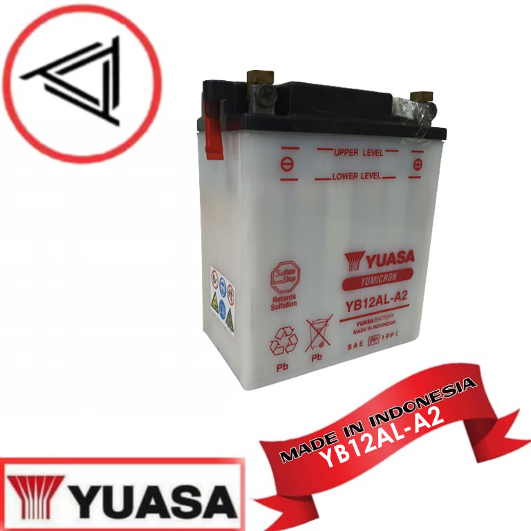 YUASA 12N7-3B Motorcycle Battery (Made in Indonesia) for Keeway Cafe ...