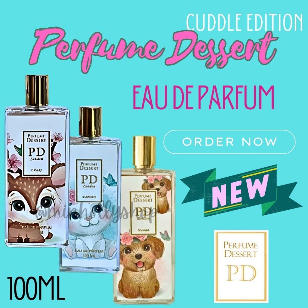 Perfume Dessert London Cuddle Edition 100ml for Women EDP - Long lasting Scent | Shopee Philippines