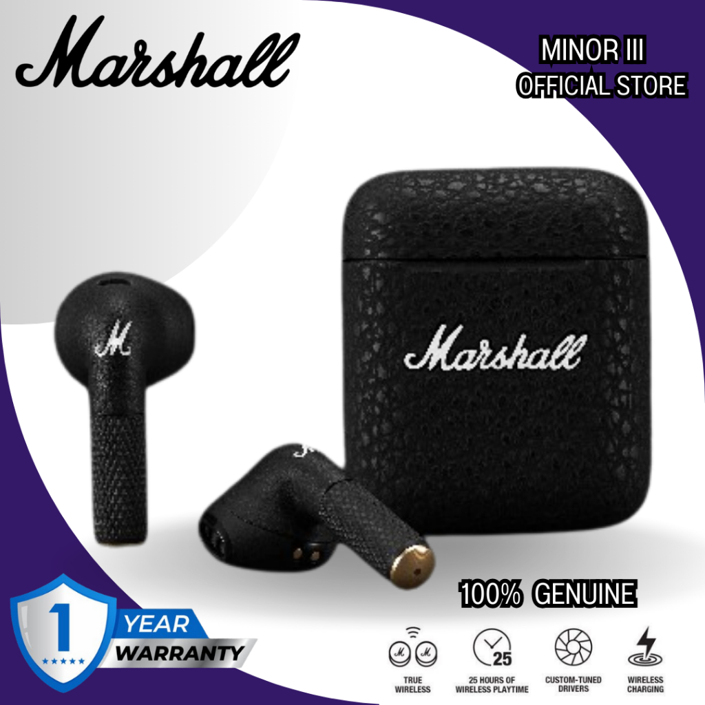 Original Minor III True Wireless Earbuds - Black | Shopee Philippines