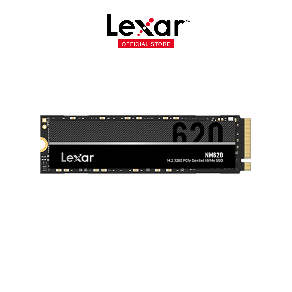 Lexar NM620 256GB/512GB/1TB/2TB M.2 2280 Gen 3x4 NVMe Internal SSD ...