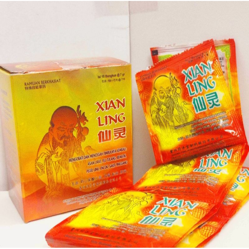 XIAN LING herbal tea 12sachets/box | Shopee Philippines