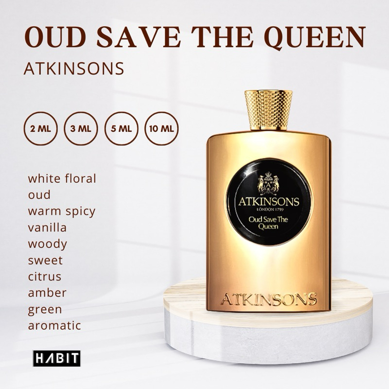 OUD SAVE THE QUEEN - ATKIN/SONS [Decant only] | Shopee Philippines