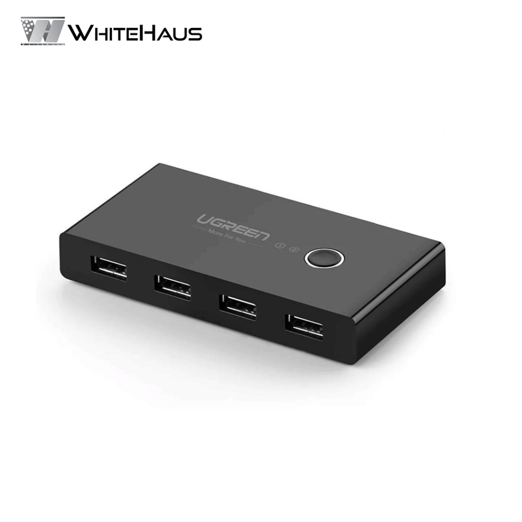 UGREEN 4-Port USB 3.0 Sharing Switch Box Black US216/30768 | Shopee Philippines