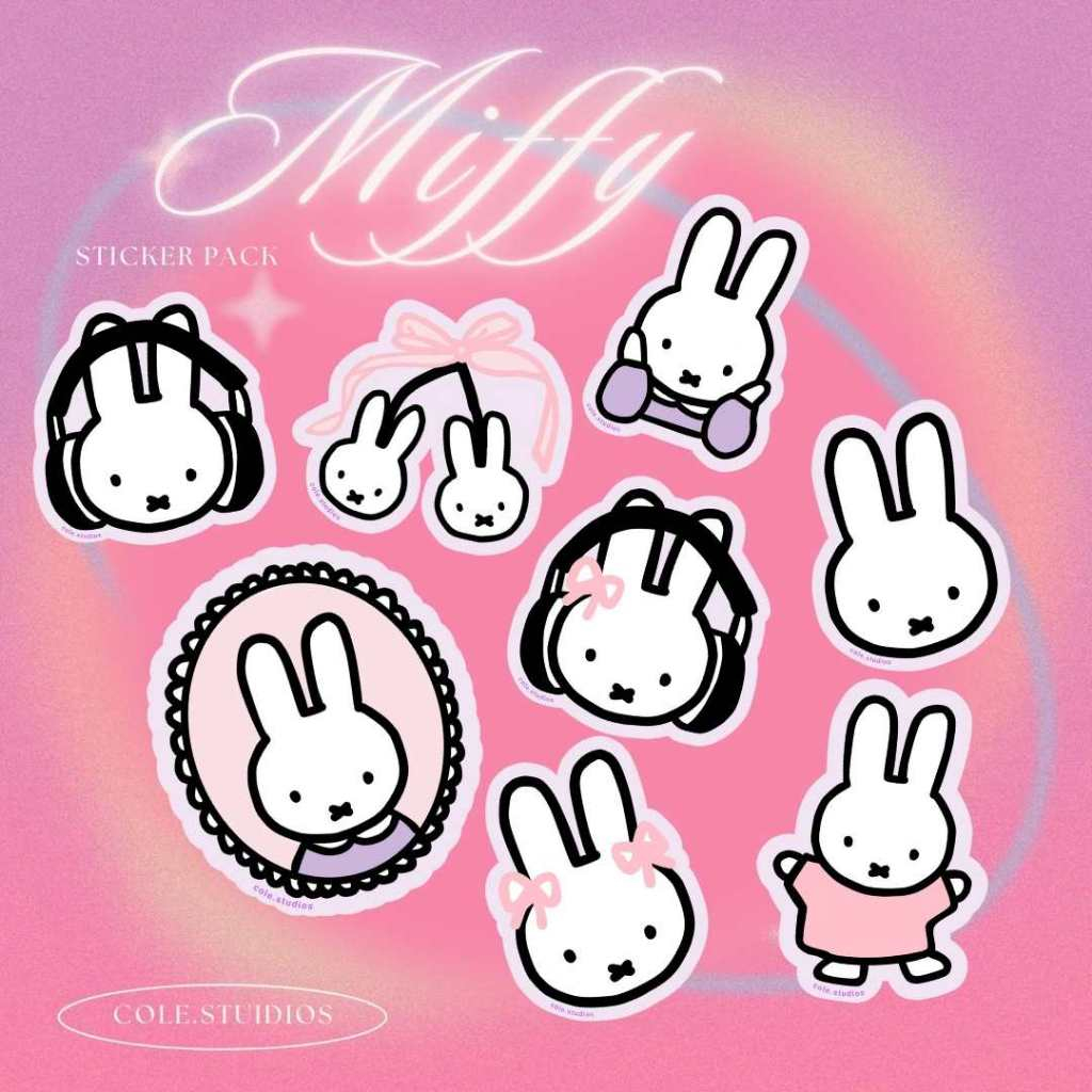 Miffy Matte Stickers Collection | Shopee Philippines