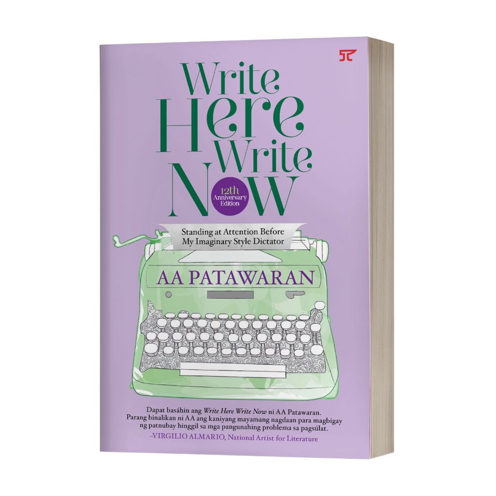 Write Here Write Now: 12th Anniversary Edition by AA Patawaran | Shopee ...