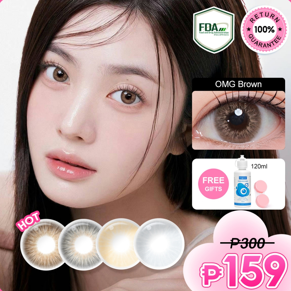 Magister contact lens with solution and free case set 6 monthly use ...
