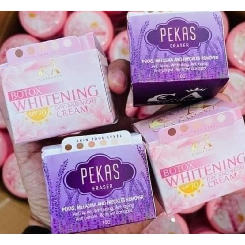 1PC CAPADOSA PEKAS ERASER CREAM & WHITENING BOTOX CREAM | Shopee ...