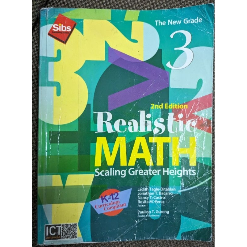 Realistic Math Grade 3 (Used) | Shopee Philippines