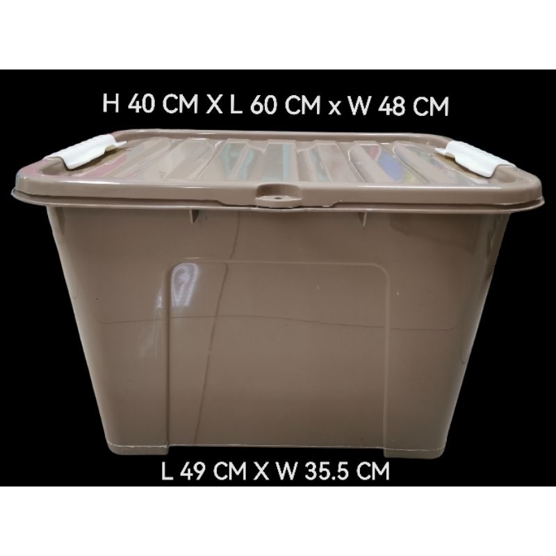 80 LITERS STORAGE BOX/ BOX ORGANIZER/UTILITY BOX/UNIGLOBAL #9832 ...