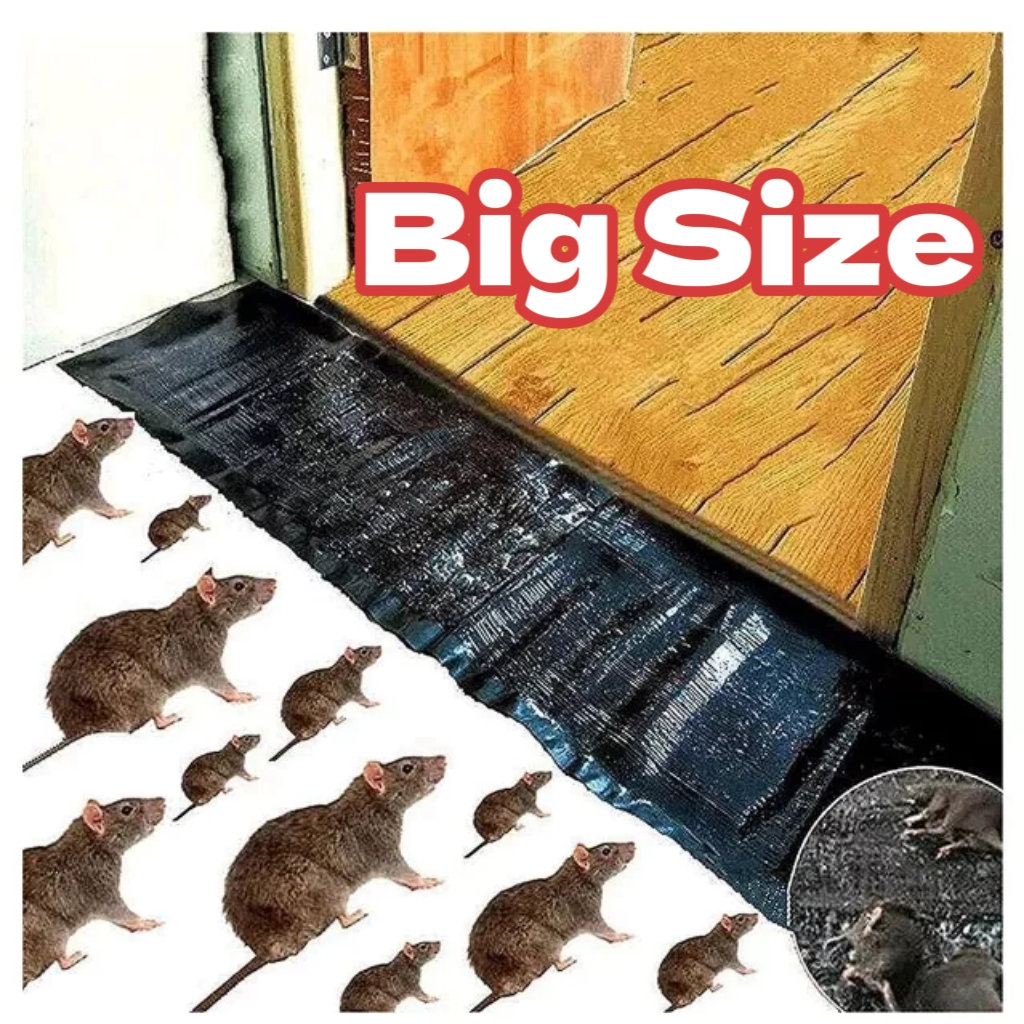Big Sticky Mice Glue Trap 1.2M Mouse Board High Effective Rodent Rat ...