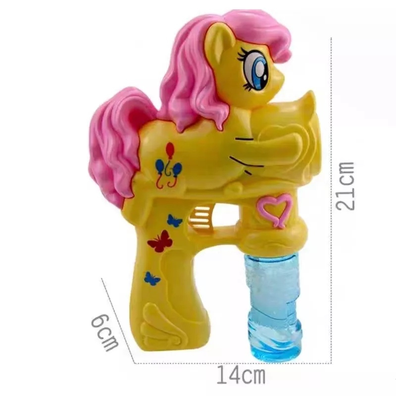 Sunny Shop Pony Authomatic Battery Bubble machine for kids | Shopee ...