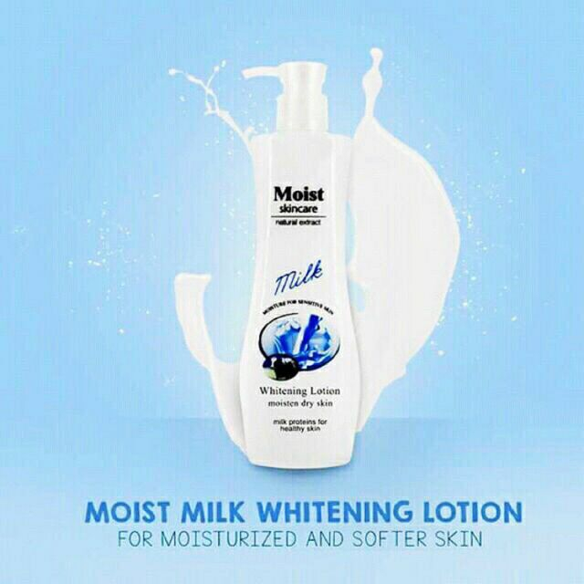 MOIST SKIN CARE WHITENING LOTION 310ML (MILK) | Shopee Philippines