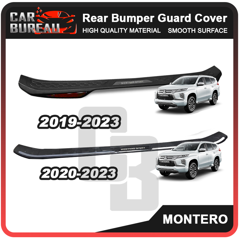 Mitsubishi Montero Sport Rear Stepsill 2019 -2023 | Rear Bumper Guard ...