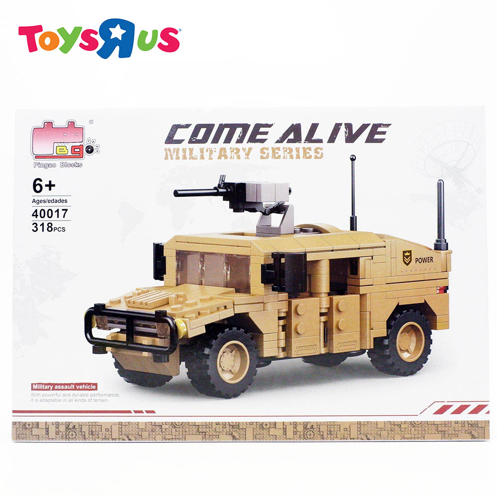 Pingao Building Blocks 40017 Come Alive Military Series (318 Pieces ...