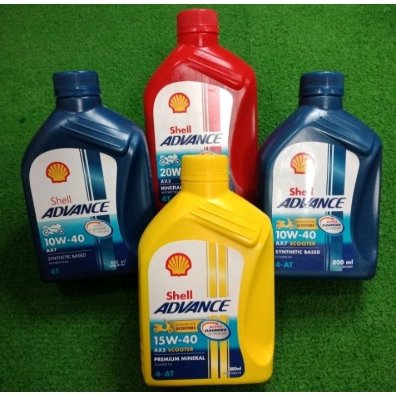 Shell Advance Motorcycle Oil 800mL (10pcs) | Shopee Philippines
