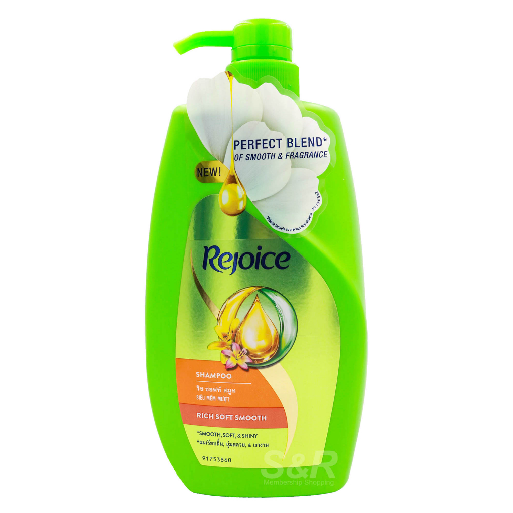 Rejoice Rich Soft Smooth Shampoo 857mL | Shopee Philippines