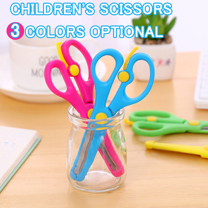 DIY Paper-Cut Safety Scissors Kids School Supplies Handmade Tools Craft ...