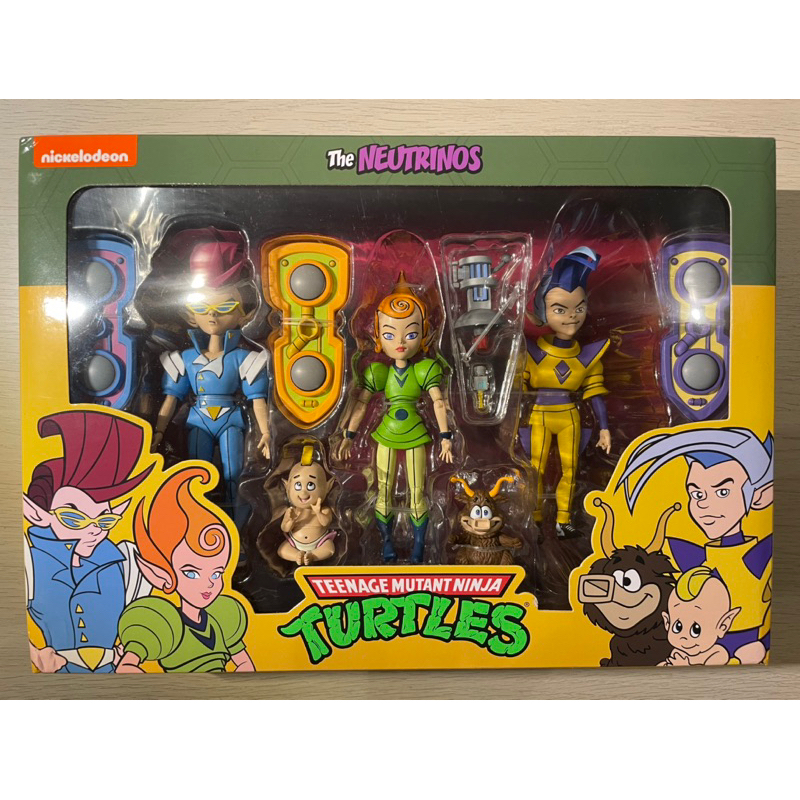 NECA TMNT Teenage Mutant Ninja Turtles The Neutrinos 3-Pack Dask, Kala ...