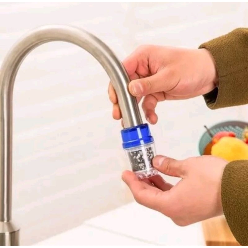 Kitchen household tap water filter ion bamboo charcoal permeate filter ...
