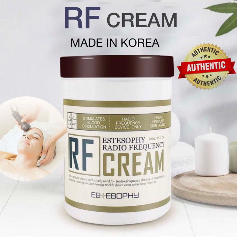 100% Made in Korea RF cream Radio frequency Massage Cream 1kg | Shopee ...