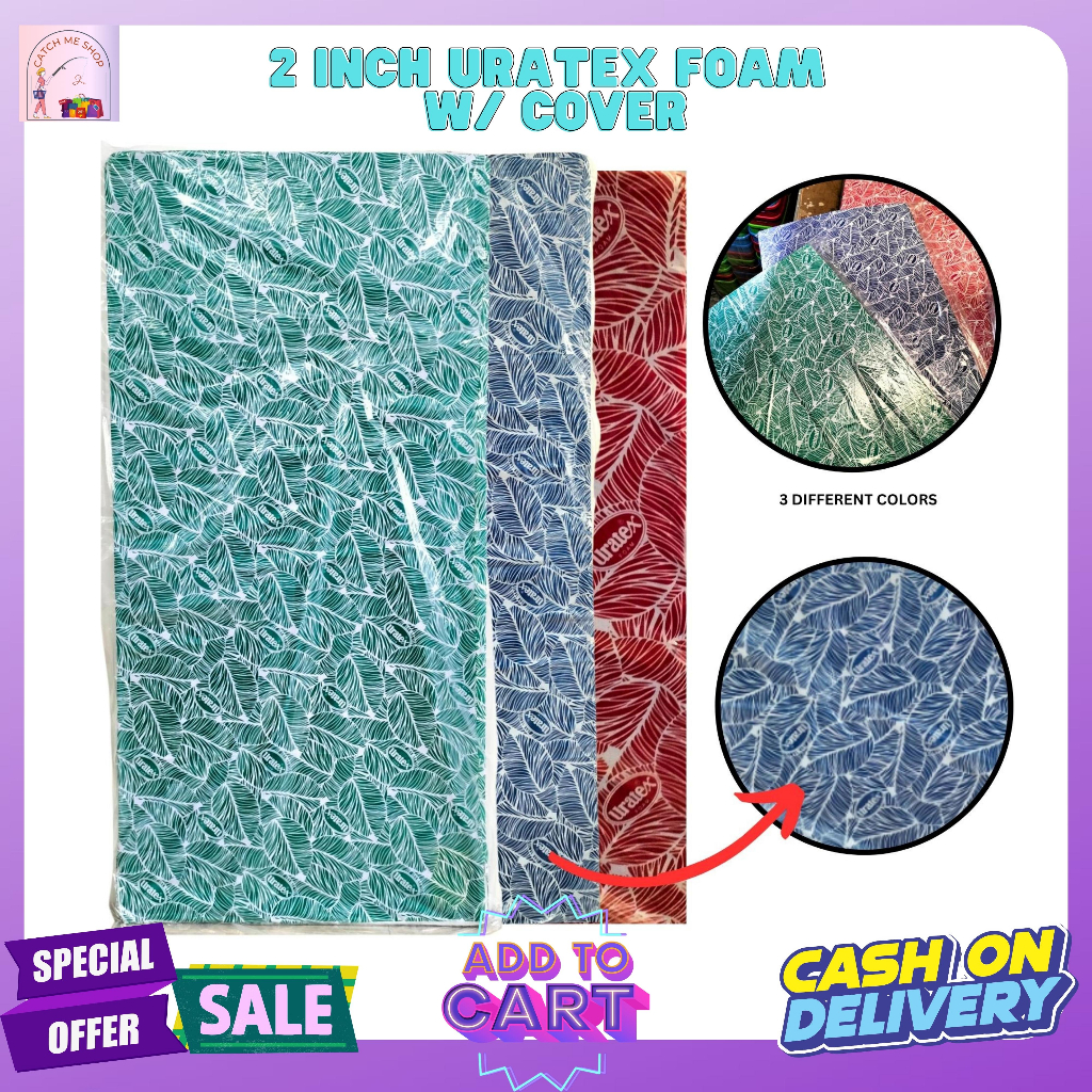 [ NEW ITEM ] 2 INCH URATEX FOAM WITH COVER #TATAKURATEX #URATEX # ...
