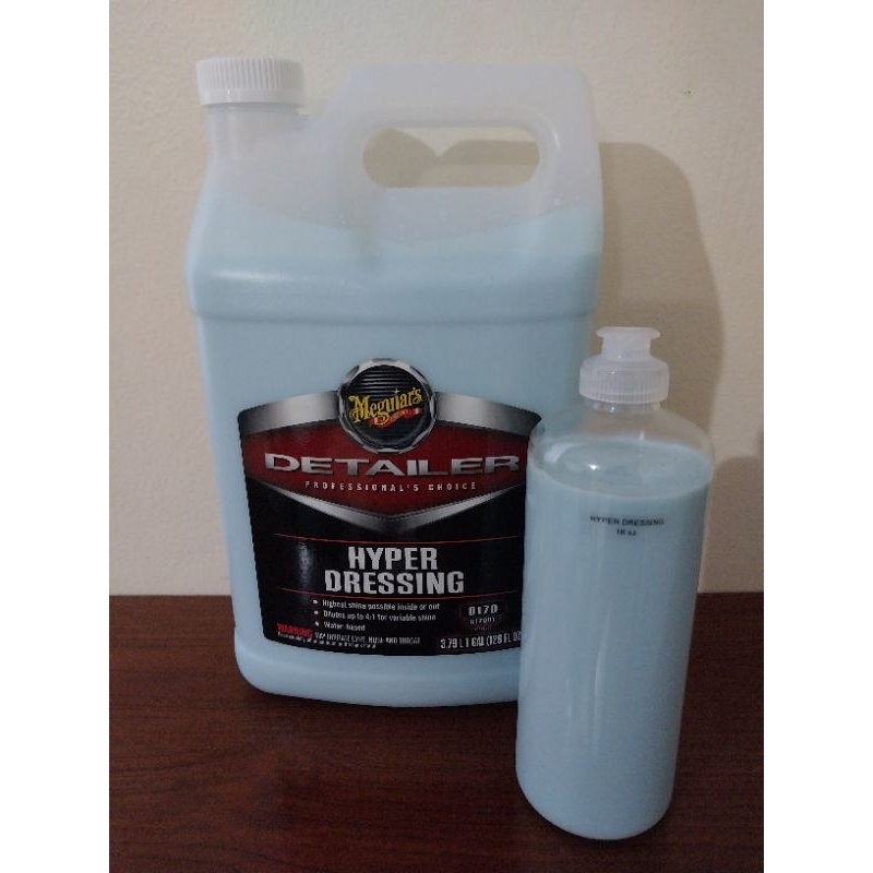 Meguiars Hyper Dressing D170 16oz Aftermarket Bottle | Shopee Philippines