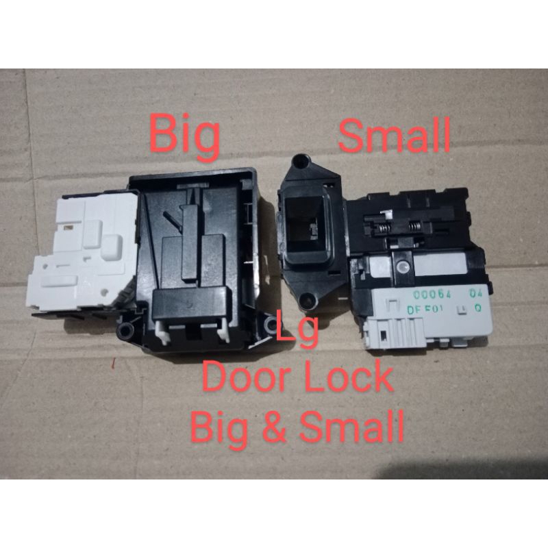 LG WASHING MACHINE DOOR LOCK SMALL AND BIG BRAND NEW PARTS ORIGINAL ...