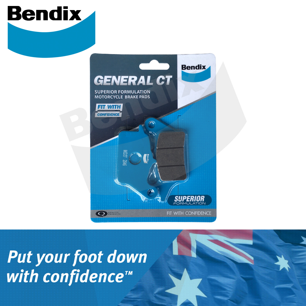 Bendix Motorcycle Brake Pads Front for Honda Click 125/150i Version 1 ...