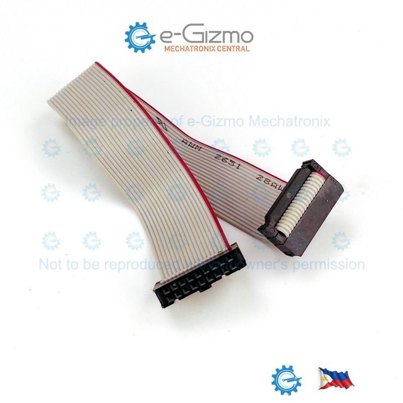 IDC Flat Ribbon Connector 18P Female/Female 2.54mm pitch | Shopee ...