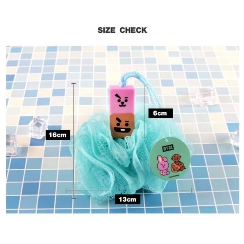 OFFICIAL BT21 SHOWER BALL | Shopee Philippines