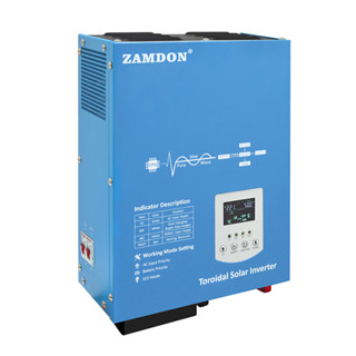 Zamdon 3KW 48V Toroidal Hybrid Off-grid Solar Inverter with 60A MPPT ...